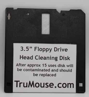 3.5 Floppy Disk Cleaner - Cleaning disc Amiga - Atari - Acorn - PC Head ...