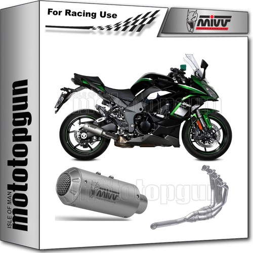 pot complete racing open mk3 acier mivv pour kawasaki ninja 1000 tourer ...