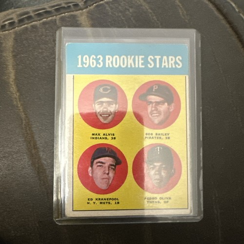 1963 Topps - Rookie Stars #228 Tony Oliva, Ed Kranepool, Bob Bailey (RC ...