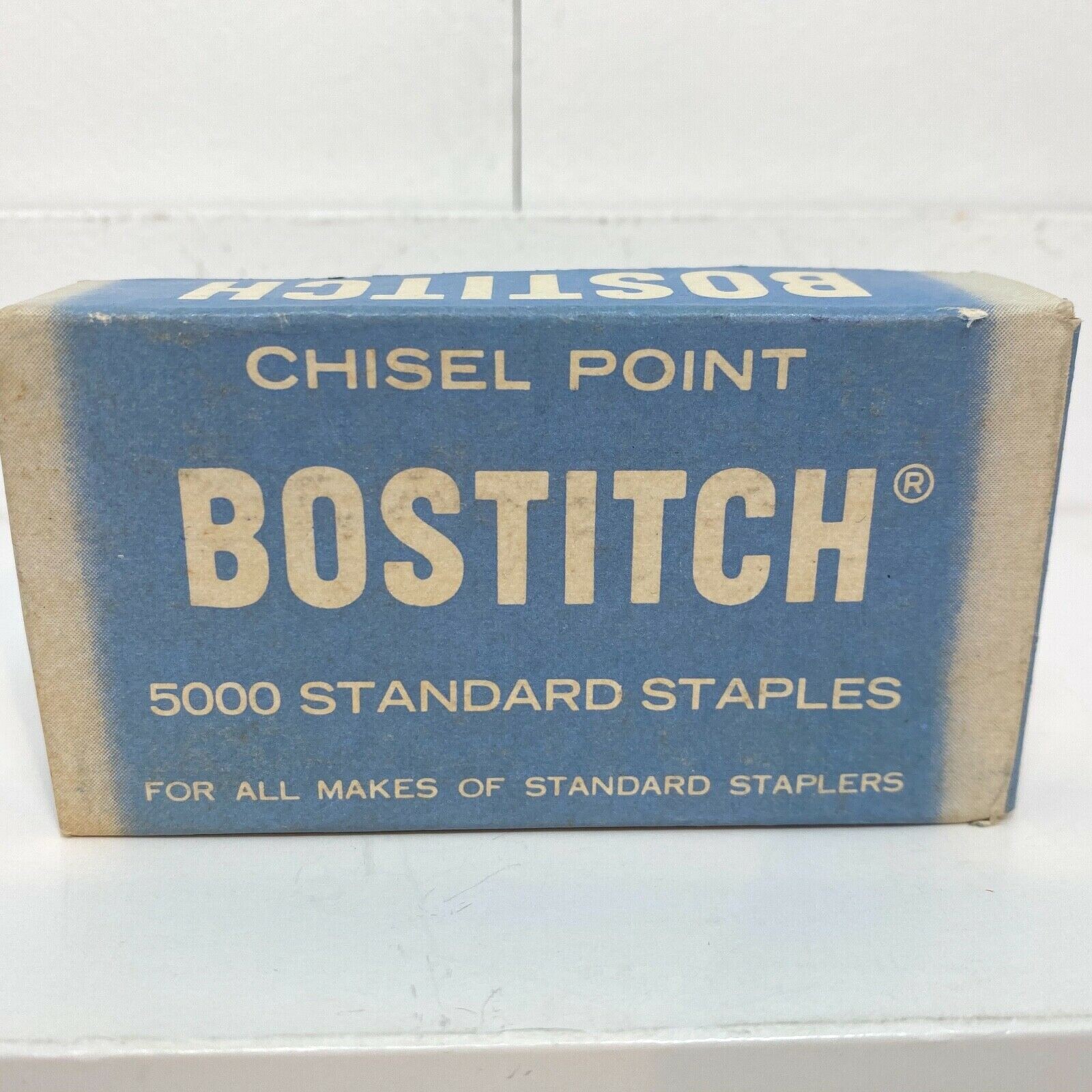 Vintage Bostitch Staple Refill 2 Boxes Of 5000 Chisel Point Staples ...