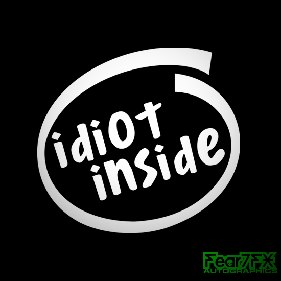 Idiot Inside Logo The Idiot Curve Shows Up In Every Role Of Your