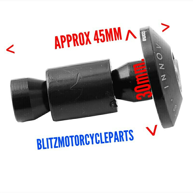 Motorcycle Bar Ends BLUE for 22mm 7/8" Handlebars HIGH QUALITY UK ...