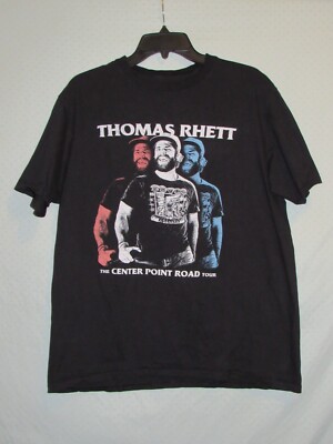 Thomas Rhett The Center Point Road Tour T-shirt 2021 Large Excellent | eBay