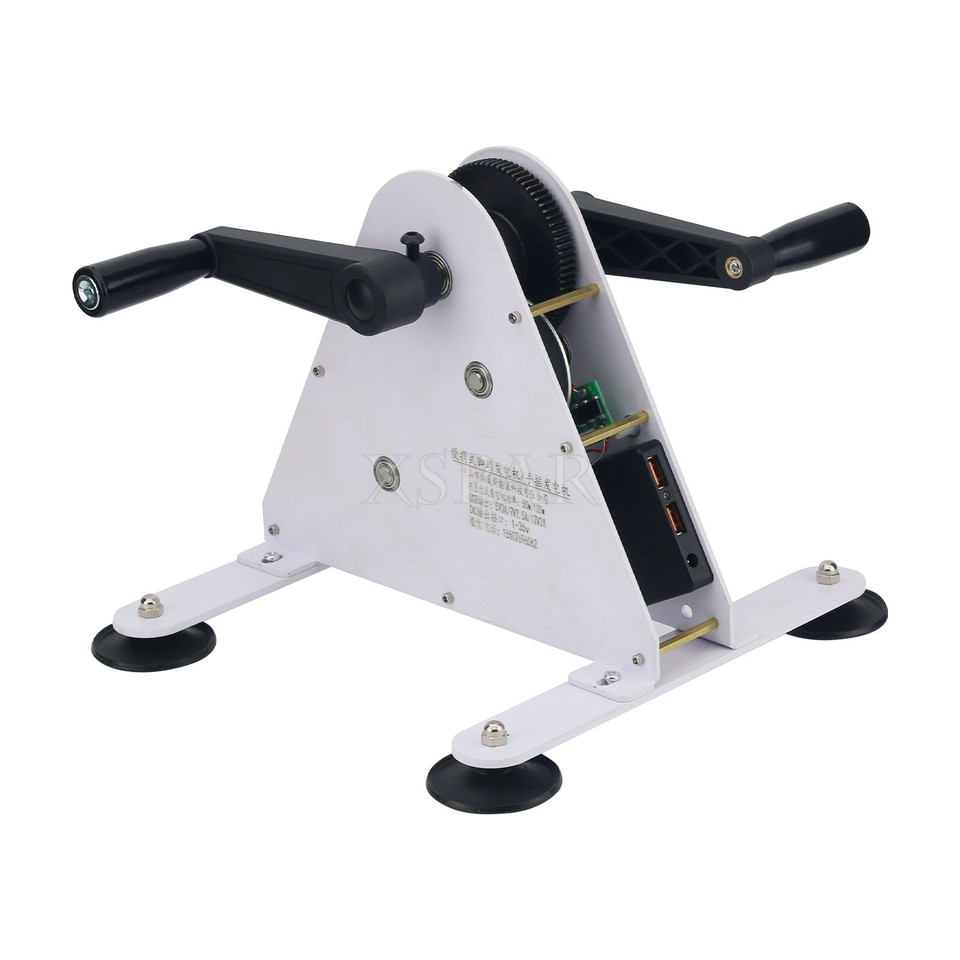 Manual Power Generator 100W Metal Hand Electricity Generator for Home ...