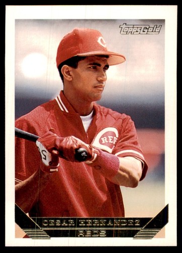 1993 TOPPS GOLD CESAR HERNANDEZ CINCINNATI REDS #301 | eBay