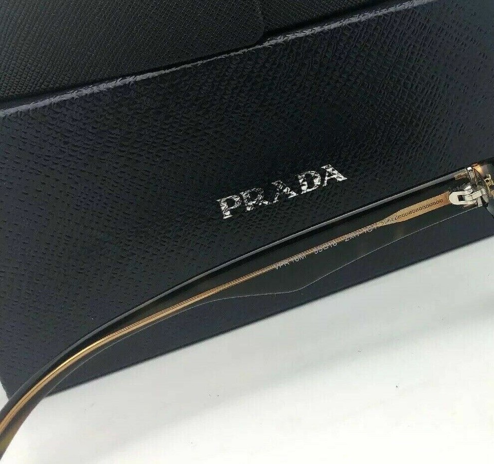 New PRADA Eyeglasses VPR 16M ZXH-1O1 55-16 Brown Tortoise & Blue Frames ...