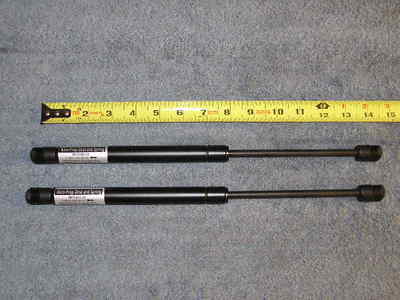 2ea LEER SNUG GEM Top Topper Shell Cap Door Lift Rod Cylinders Fits C16 ...