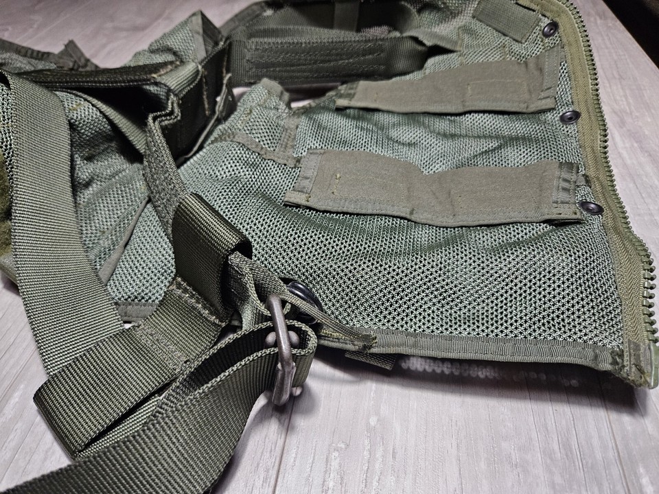 💥US Military CMU-33A/P22P-18V SURVIVAL VEST MOLLE Olive | eBay