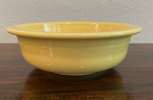 FIESTA Large Serving Bowl SUNFLOWER YELLOW 1 QUART Fiestaware 8.25” | eBay