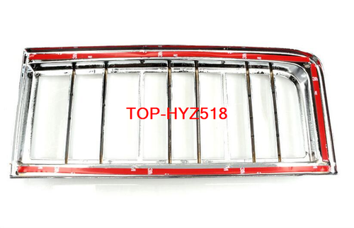 For 2003-2009 HUMMER H2 Chrome Rear headlight Cover +Tail light vent ...