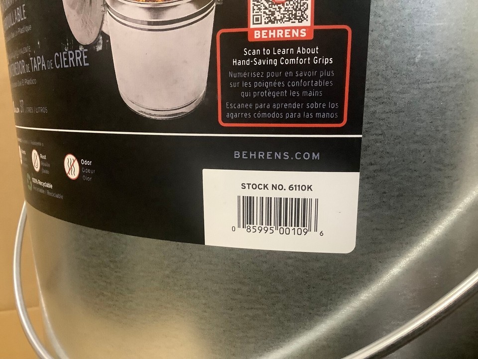 Behrens 6110 Metal Pet Food Storage Container For All Pets | eBay