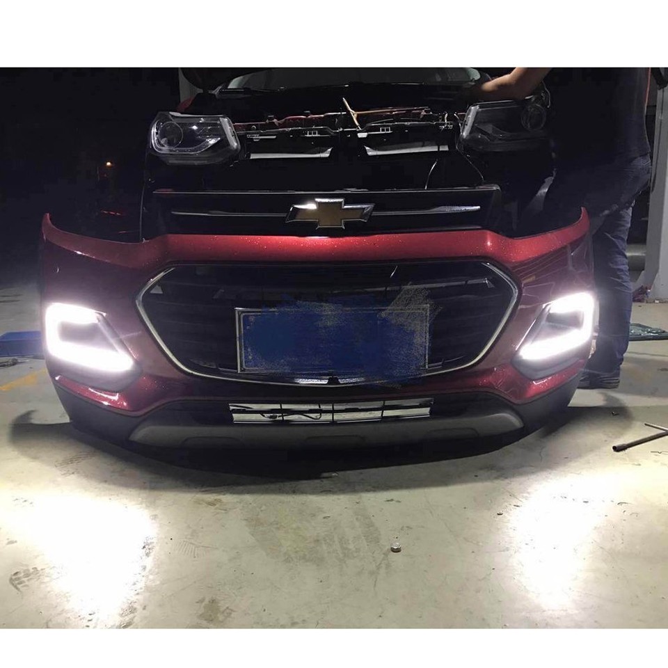 DRL For Chevrolet Trax 2017 2018 2019 LED Daytime Running Light Fog ...
