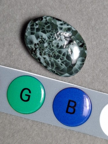 Large Thin Isle Royale Greenstone Chlorastrolite Cab Cabochon Nice ...