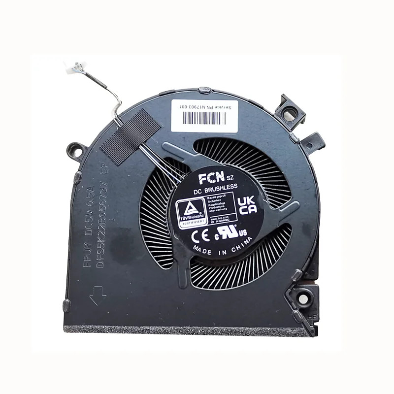 Genuine Laptop Cooler CPU Cooling Fan For HP Victus 8 15-FA TPN-Q278 ...
