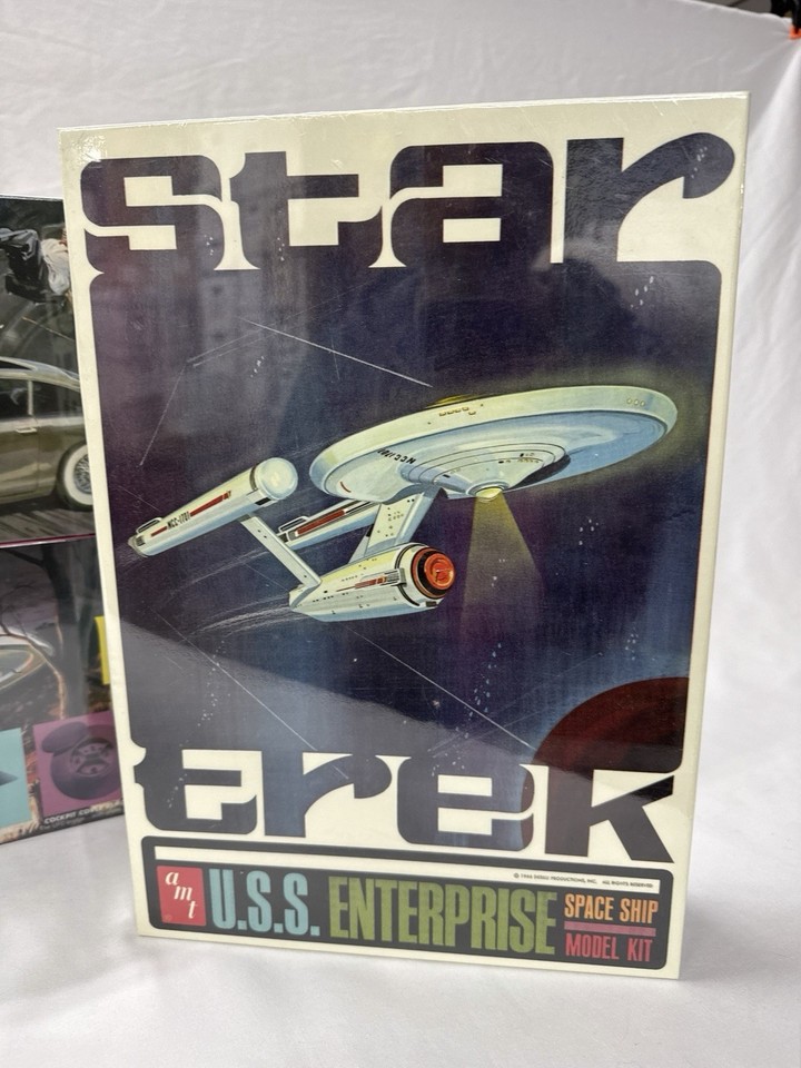 Aurora AMT Star Trek 007 uncle invaders, reproduction model boxes Only ...