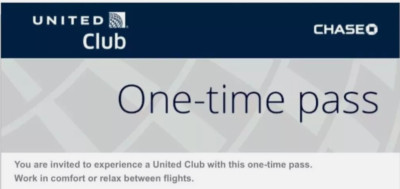 2 United Airlines Club Lounge One-Time Passes Exp. 05-20-2025 E ...