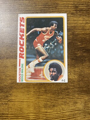 1978-79 Topps Basketball - Moses Malone #38 - Houston Rockets HOF | eBay