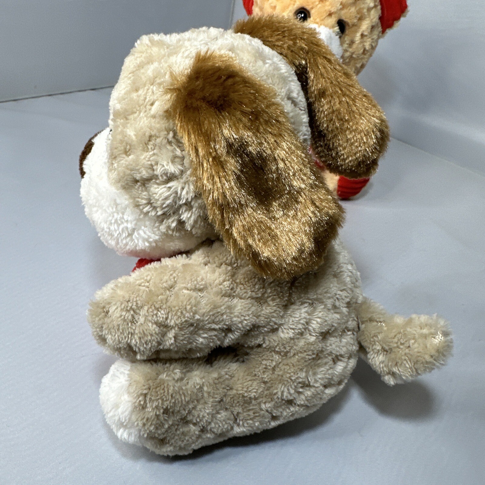 Happy Valentines Day Bear XO Dog Heart Stuffed Plush Animal Toy Lot Of ...