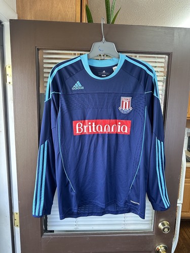 Authentic Stoke City adidas 2010/11 Third 3rd Long Sleeve Soccer Jersey ...