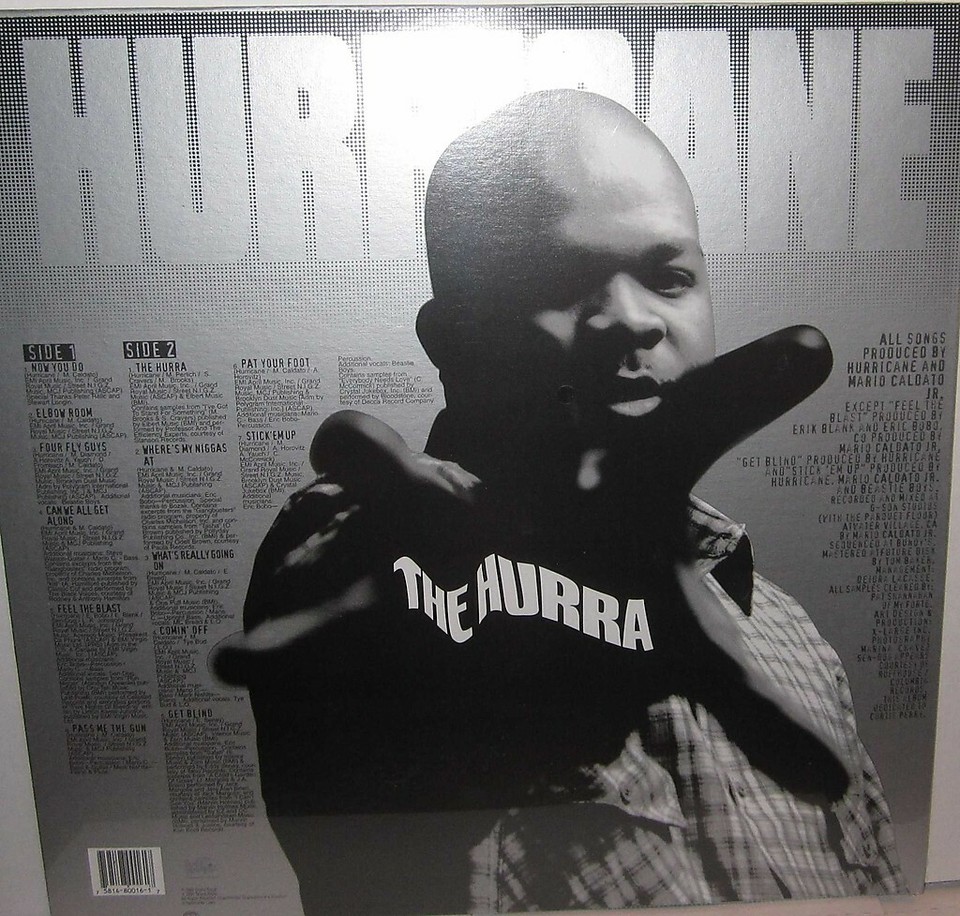 HURRICANE ~ The Hurra LP Grand Royal Records 1995 * SEALED * Hip Hop ...