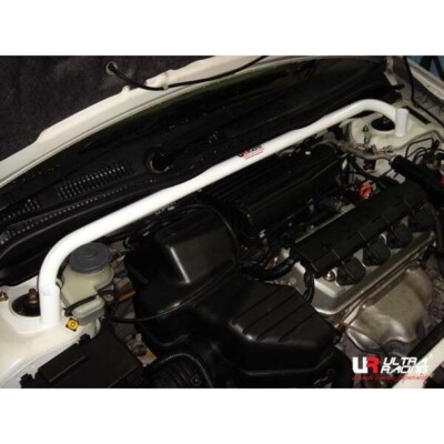 Ultra Racing Front Strut Bar 2-Points Tower Brace 2001-2005 Honda Civic ...