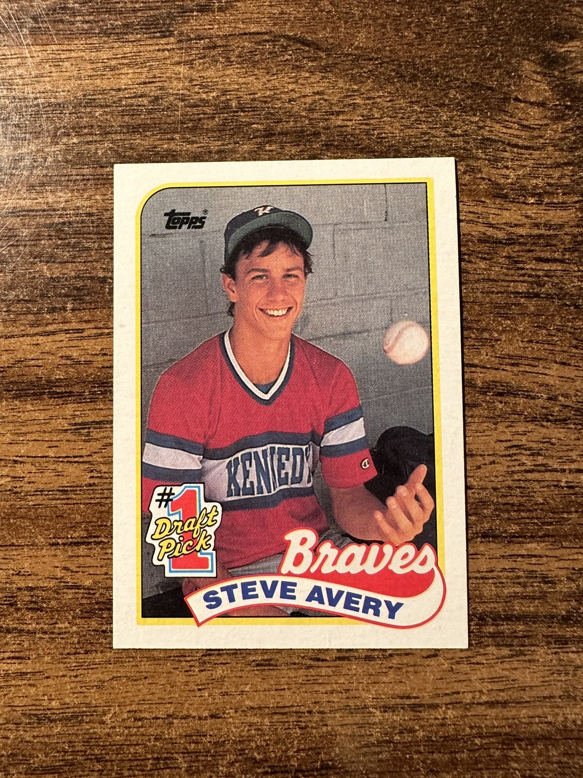 1989 Topps Baseball - Card #784 Steve Avery (RC) Rookie Card | eBay