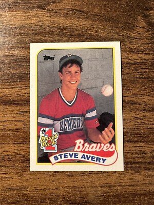1989 Topps Baseball - Card #784 Steve Avery (RC) Rookie Card | eBay