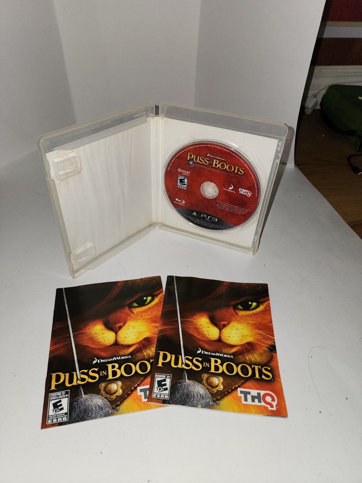 RARE! Puss In Boots Ps3 Playstation 3 Tested & Working Fast Shipping 🔥🔥 ...