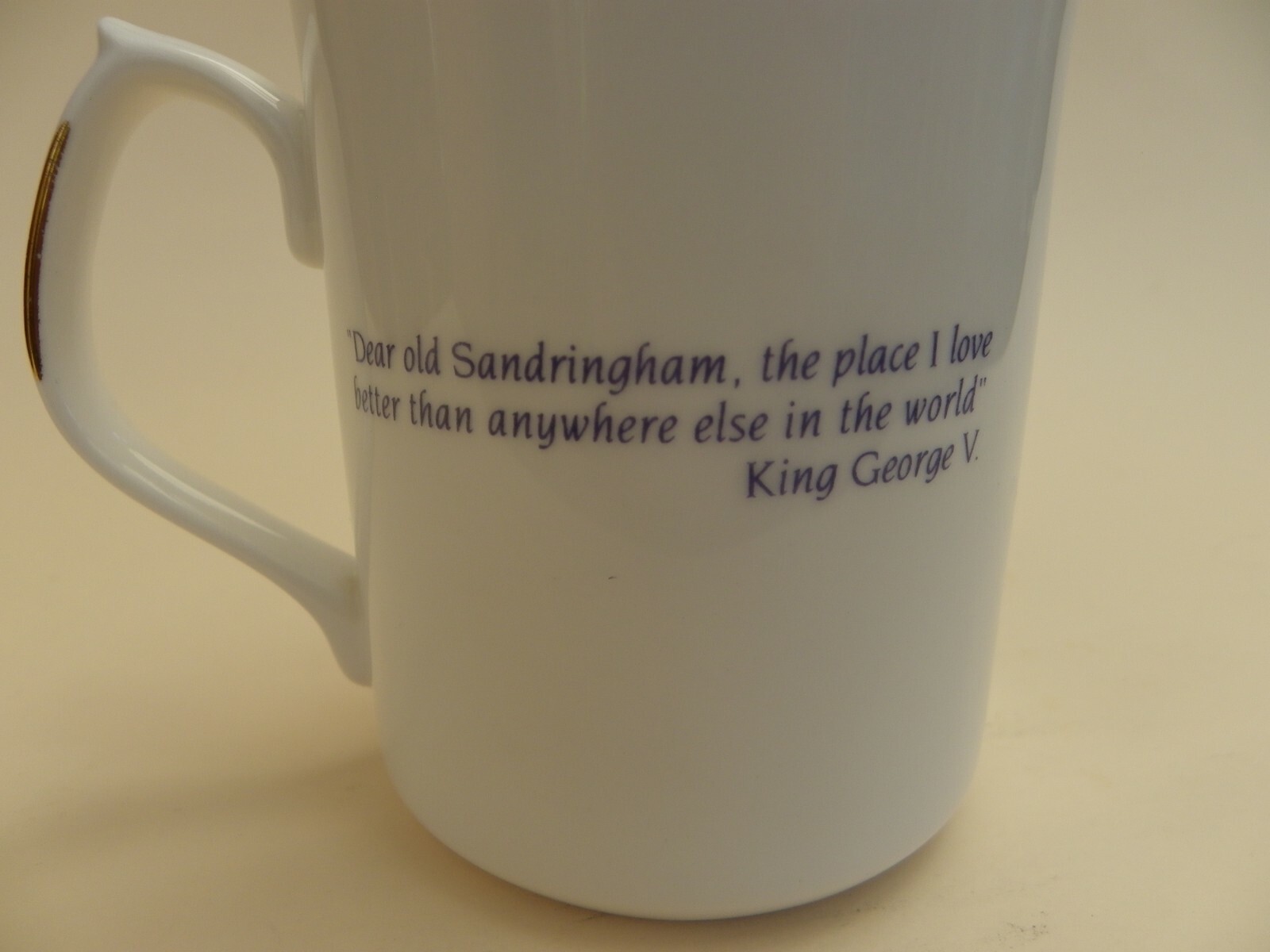 Susan Clough Designs, Totnes, Fine China Collectors Mug, Sandringham ...