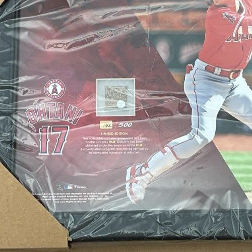Shohei Ohtani Game-Used Dirt /500 Fanatics Authenticated Los Angeles ...