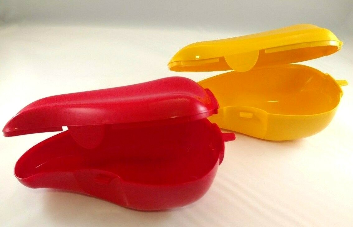 2 New Tupperware Chili Pepper Keeper Vegetable Forget Me Not Storage ...