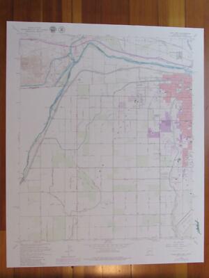 Yuma West Arizona 1979 Original Vintage USGS Topo Map | eBay