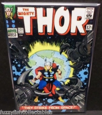 Thor #131 Marvel Comic Book Cover 2" x 3" Refrigerator or Locker MAGNET ...