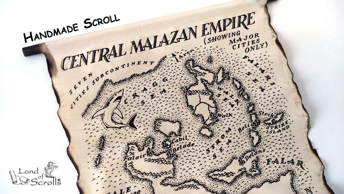 Malazan Book Of The Fallen Map