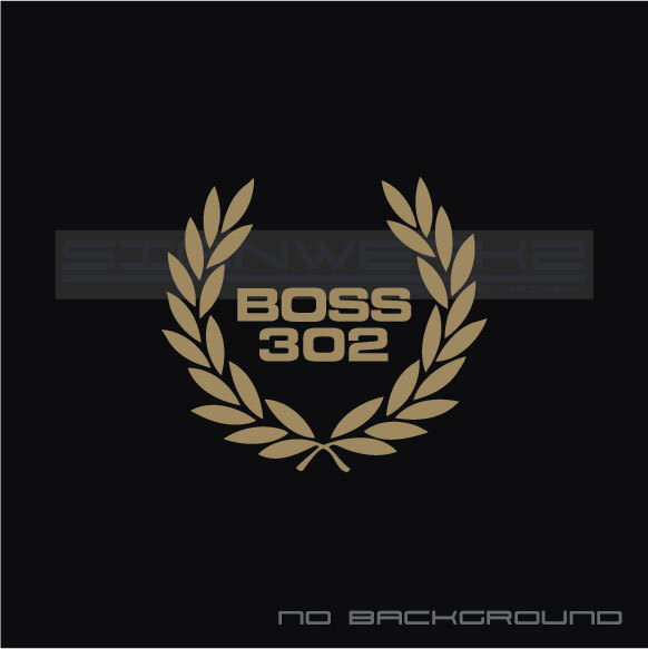 Logotipo Del Jefe Mustang 302