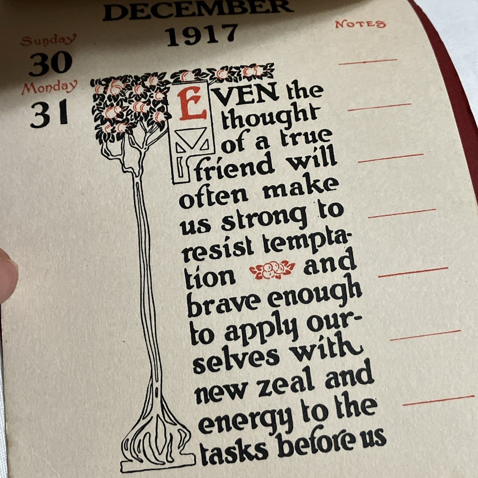 Antique Ephemera The Favorite Calendar 1916 By Dodge Publishing Co. New ...