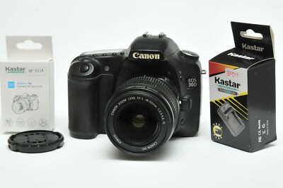 Canon EOS 30D 8.2MP Digital SLR Camera Kit with EF-S 18-55mm f/3.5-5.6 ...