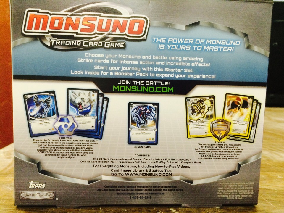 Monsuno Starter Box (Topps)Core-Tek vs. Storm | eBay