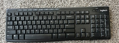 Logitech K270 Wireless Keyboard Working No Mouse OR USB Receiver | eBay