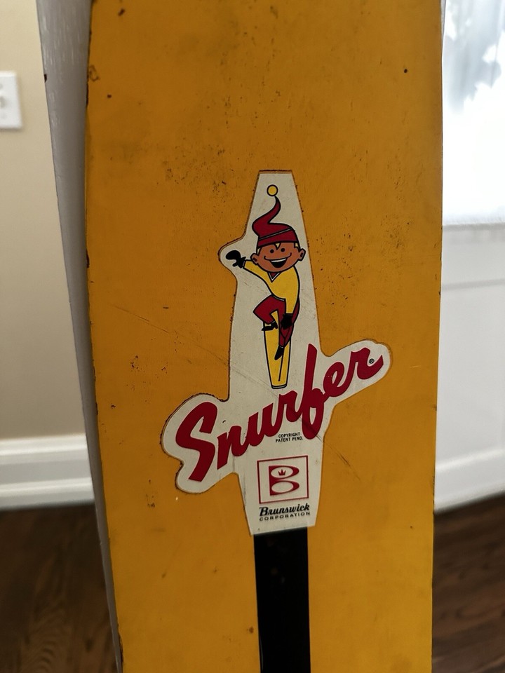 Rare Vintage Original 1960’s Snurfer SnowBoard Brunswick Corp - Good ...