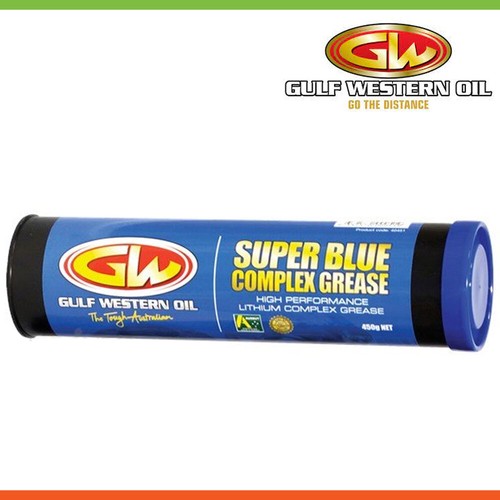 New * GULF WESTERN * SUPER BLUE GREASE, LITHIUM COMPLEX - 450GM - 40451 ...