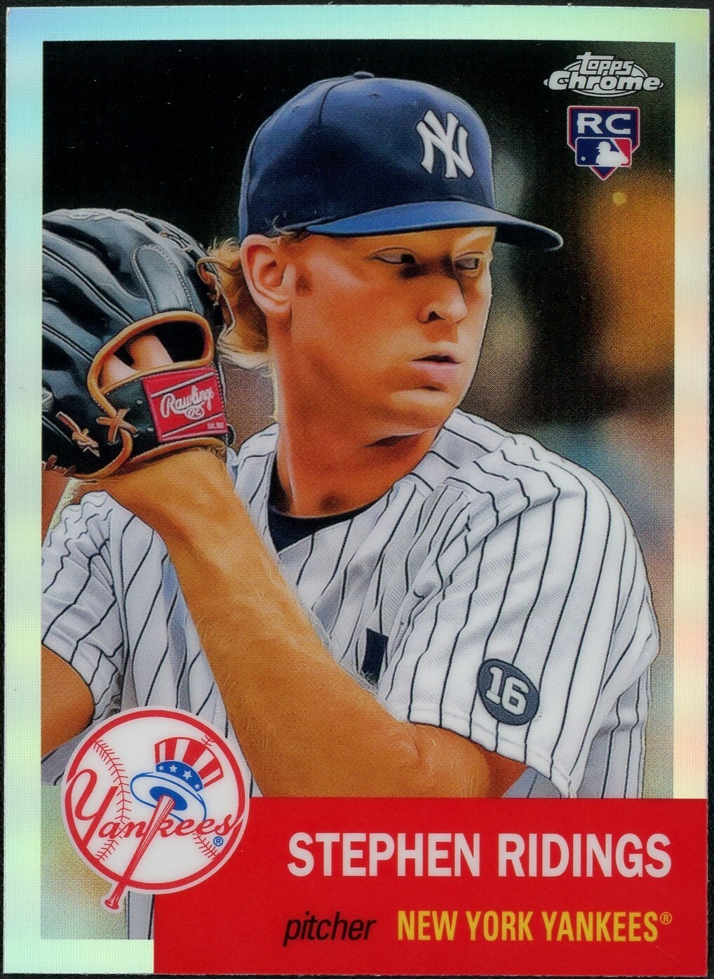 2022 Topps Chrome Platinum Stephen Ridings RC #381 Refractor - New York ...
