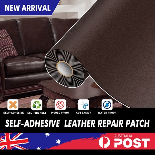 Self Adhesive Leather Repair Patches Kit Sofa Couch Car Seats Patching ...