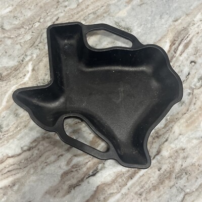 Cocinaware Cast iron Texas-shaped pan dish Cookware Campfire | eBay