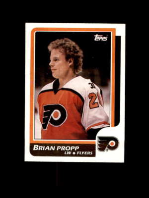 1986 Topps Hockey #086 Brian Propp STARX 9 MINT (CS807637) | eBay