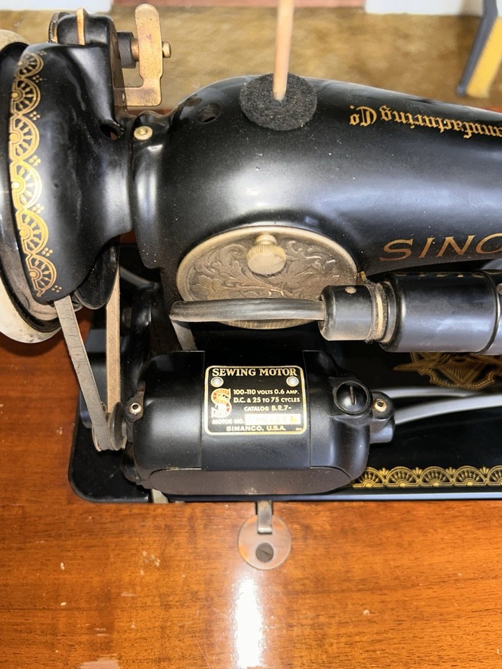 Very Rare 1938 Singer 15-91 Sewing Machine - Great Condition | eBay