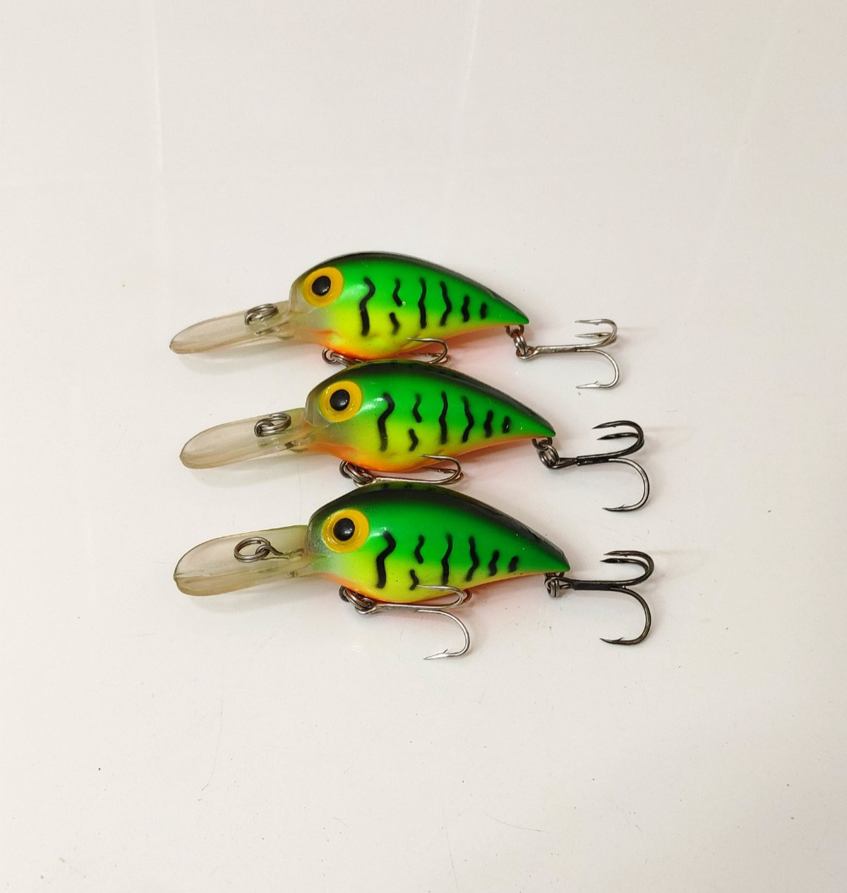 (3) Storm Magnum Wiggle Wart Crankbait Fishing Lures Lot of 3 | eBay