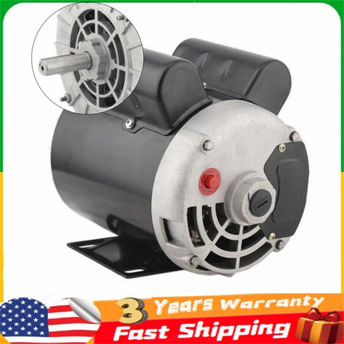 2 HP Air Compressor Duty Electric Motor 56 Frame 3450 RPM Single Phase ...