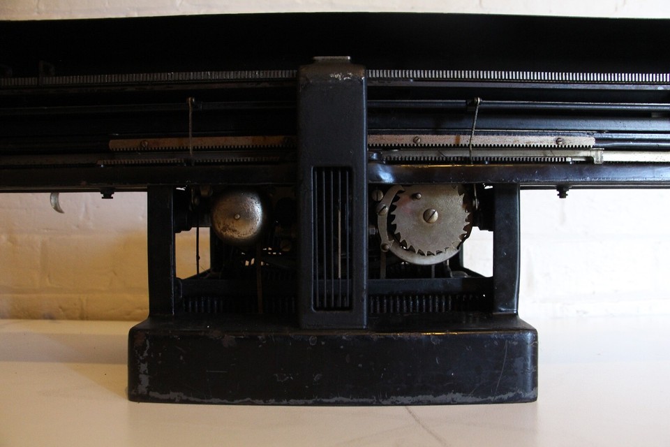 Antique LC Smith Typewriter - Extra long bar - Rare Typewriter | eBay