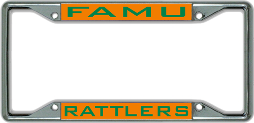 Florida A&M FAMU RATTLERS License Plate Frame 606524351385 | eBay